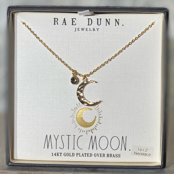 Rae Dunn | Jewelry | Rae Dunn Mystic Moon Necklace | Poshmark
